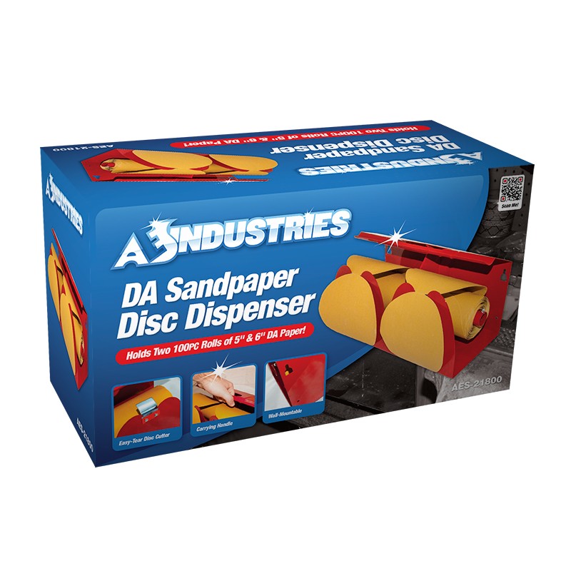 AES Industries - DA Sandpaper Disc Dispenser - AES Industries